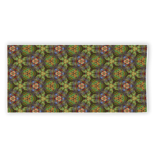 Rectangular Earth Beach Towel – Jumbie Art